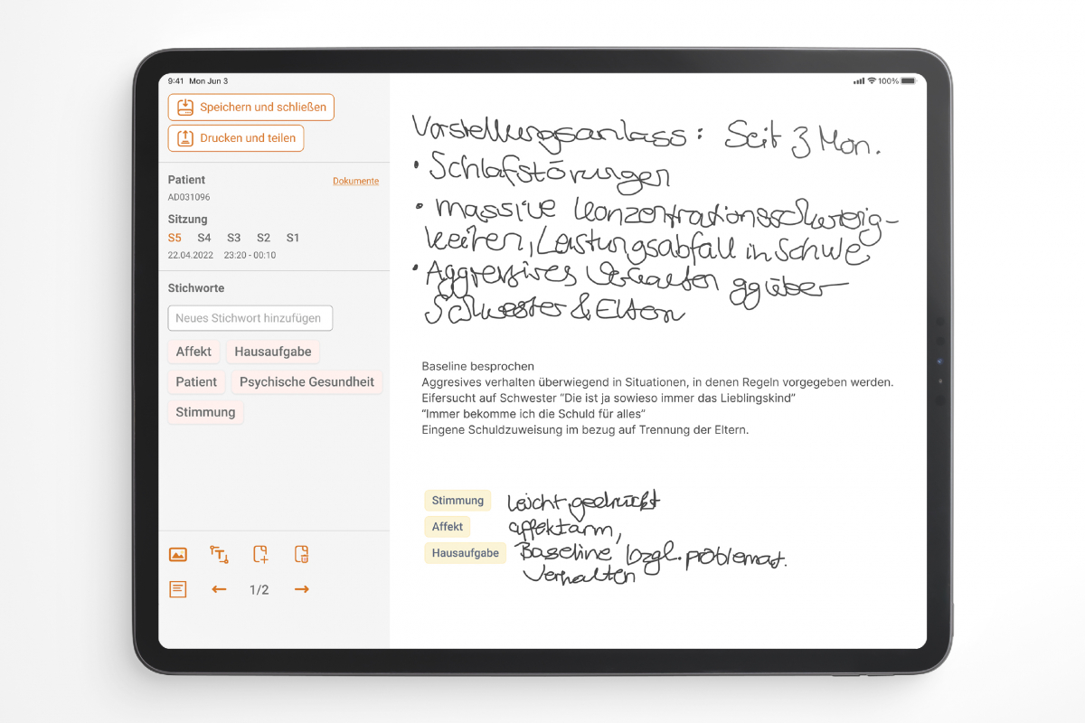 PsyNote – Das digitale Dokumentationstool